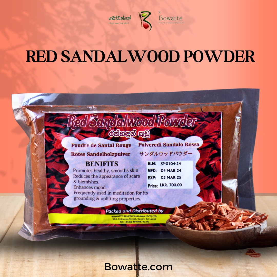 Red Sandalwood Powder - Bowatte Beheth Shalawa